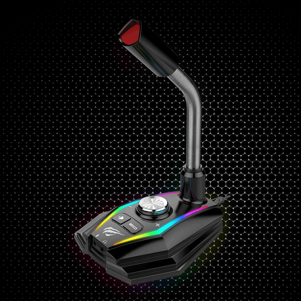 Havit HV-GK56 RGB USB Gaming Microphone - 1 year warranty. - Digital Shop