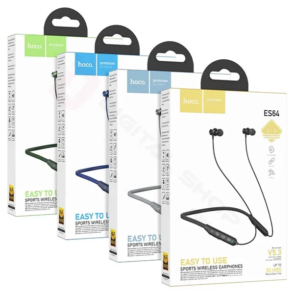 Hoco ES64 Sports Bluetooth Wireless Neckband Earphone Price In Bangladesh